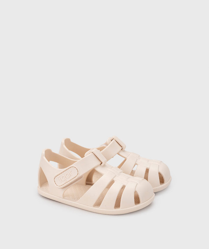 IGOR NIÑA SANDALIA NEMO SOLID MARFIL – Poppy's