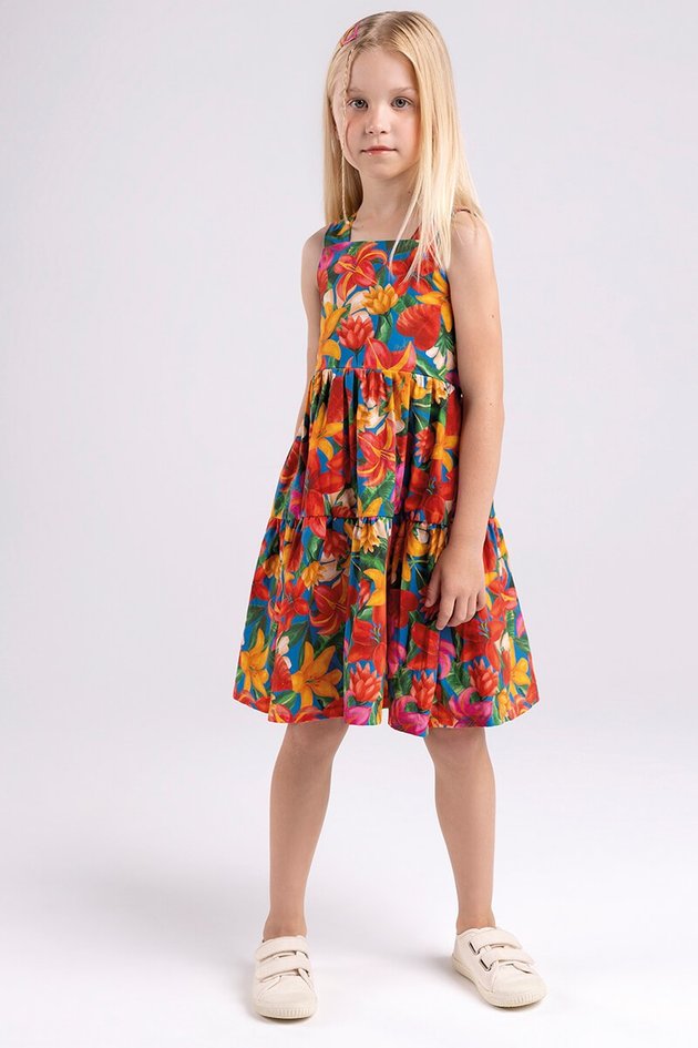 BUGBEE NIÑA VESTIDO FLORAL – Poppy's